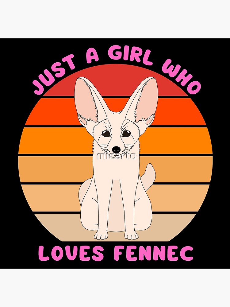 Fennec Fox Premium Matte Vertical Poster