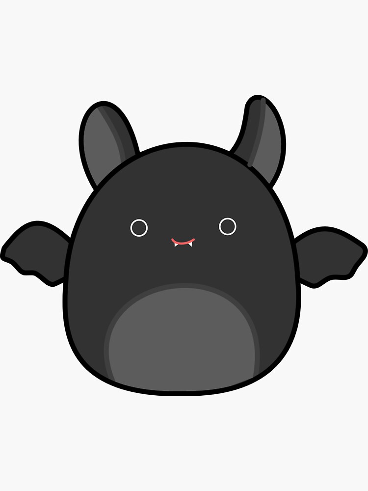 "Emily the Bat Squishmallow" Sticker for Sale by etsymerch | Redbubble