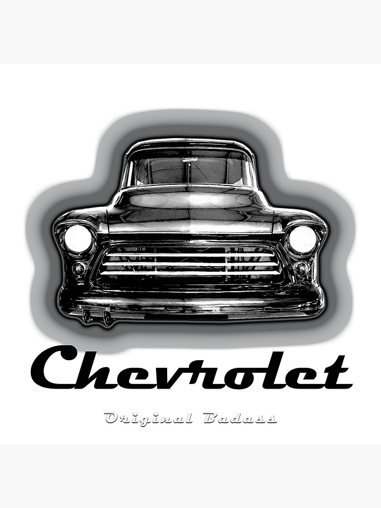 "Classic Truck - Chevy" Poster for Sale by YNOTdesigns | Redbubble