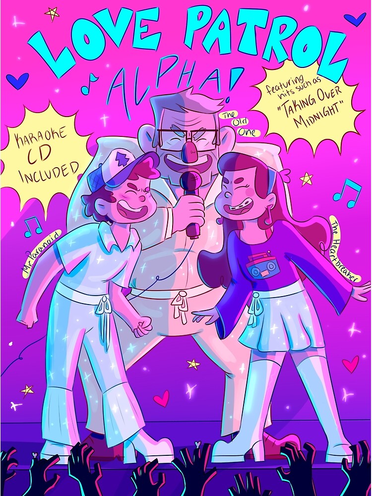 "Love Patrol Alpha" Poster for Sale by doodleyellie8 | Redbubble