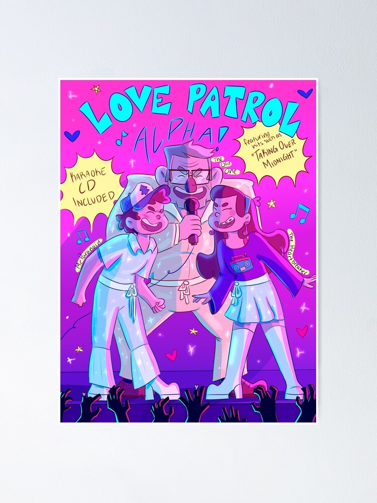 "Love Patrol Alpha" Poster for Sale by doodleyellie8 | Redbubble
