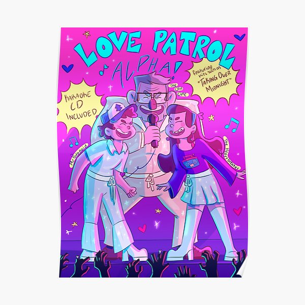 "Love Patrol Alpha" Poster for Sale by doodleyellie8 | Redbubble