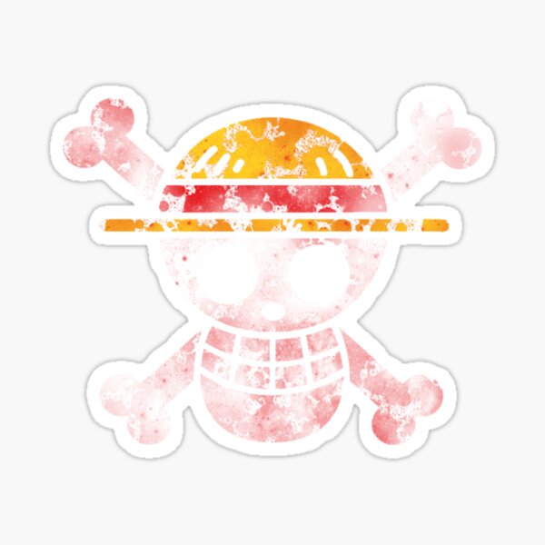 "Straw Jolly Roger" Sticker for Sale by ZackaryWalter | Redbubble