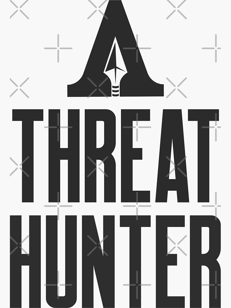 "Cybersecurity Threat hunter" Sticker for Sale by Fsestyle | Redbubble