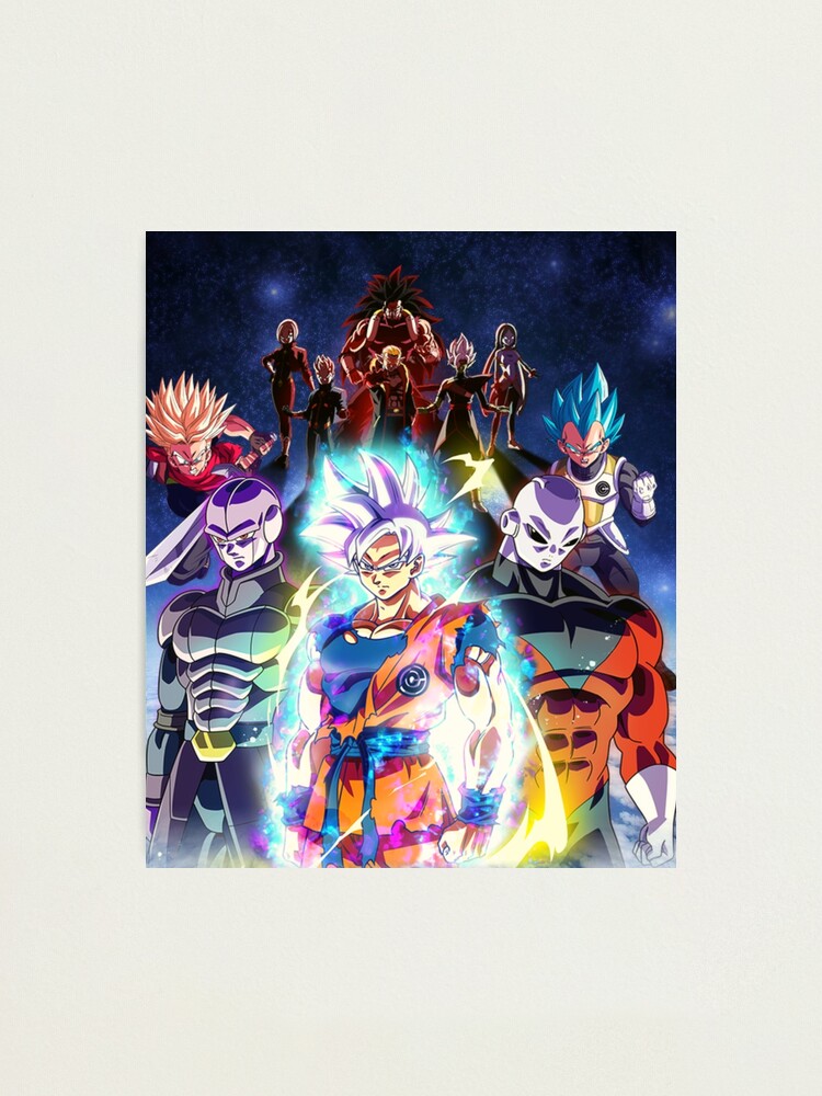 Lámina fotográfica «Copy of Son goku from other world dragon ball super ...