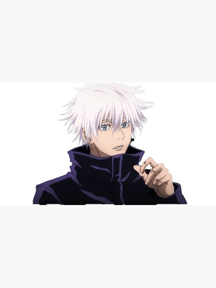 Impression Photo « Satoru Gojo Satwith His Famous Move Jujutsu Kaisen