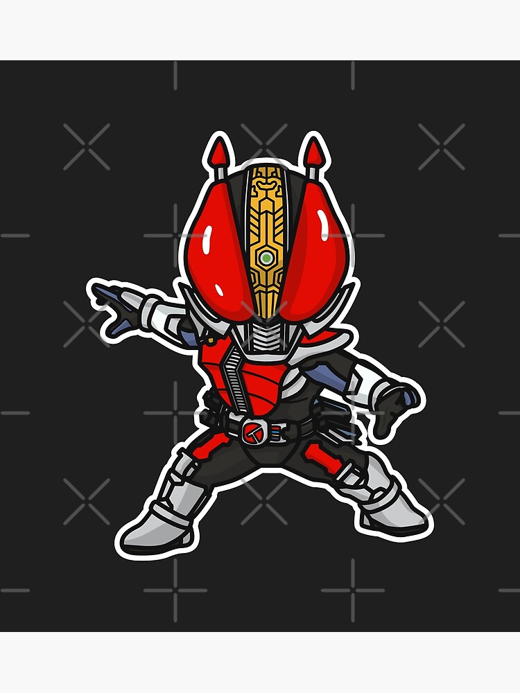 "Kamen Rider Den-O Sword Form Chibi Style Kawaii" Poster for Sale by ...