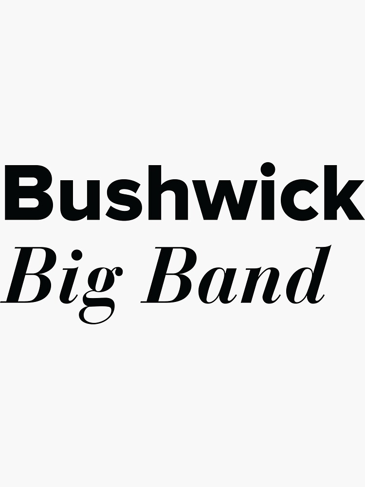 "BWBB Text" Sticker for Sale by mmc-store | Redbubble