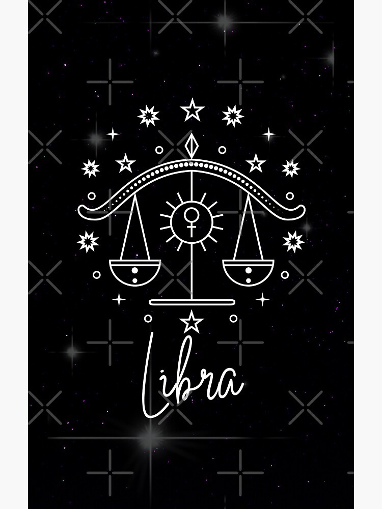 "Cute Libra Zodiac Symbol - Libra- Star Sign" Sticker for Sale by sanna ...