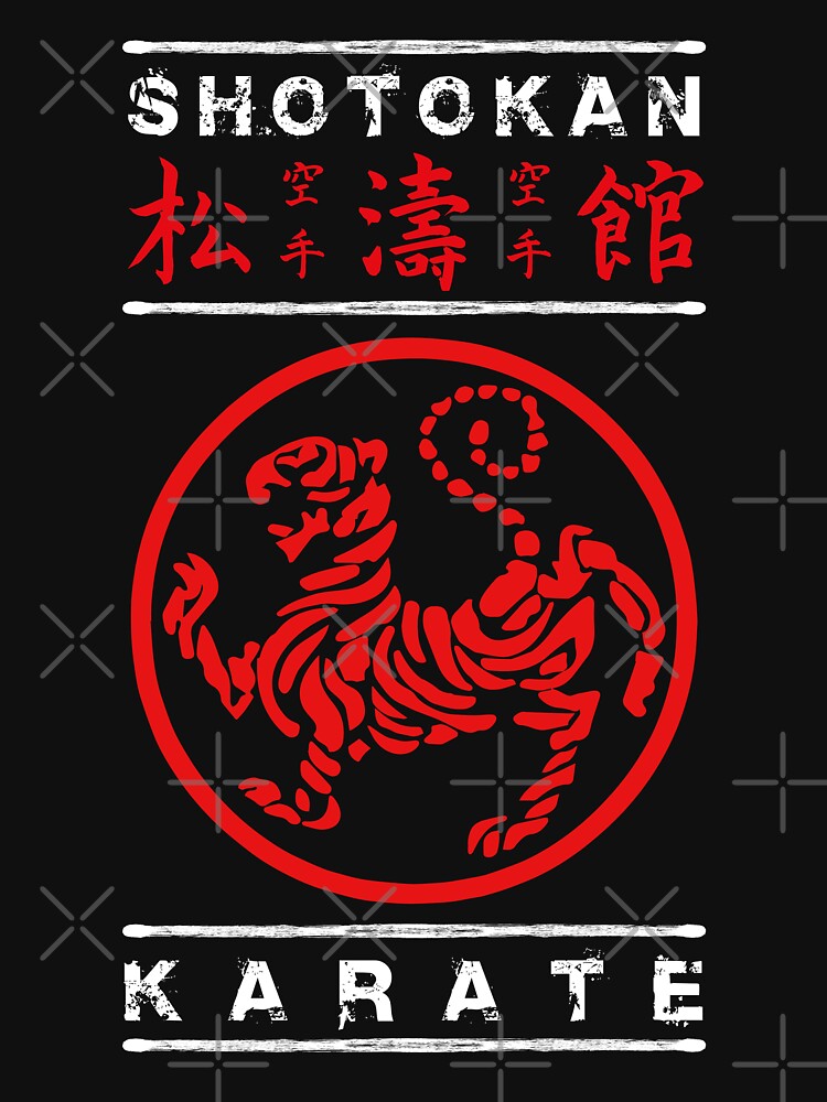 "Shotokan Karate (white text)" T-shirt for Sale by DCornel | Redbubble ...