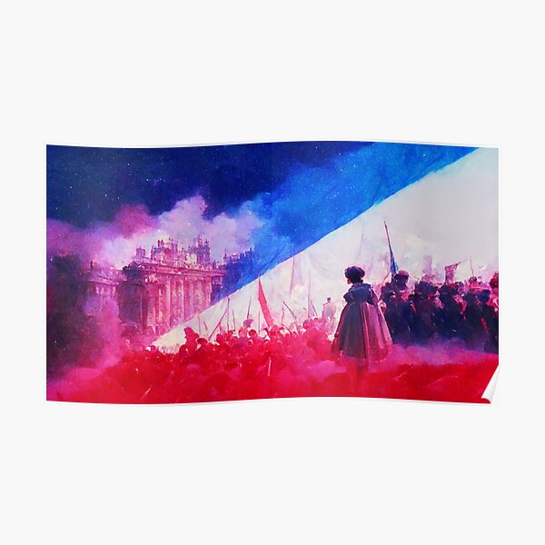 "VHS Aesthetic French Revolution Poster" Poster for Sale by ...