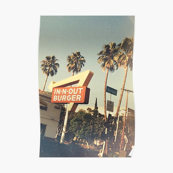 "In-N-Out-Burger-Logo" Poster von knightkid3 | Redbubble