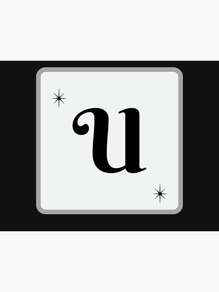 "U, Letters from Alphabets, Educational" Poster for Sale by ...