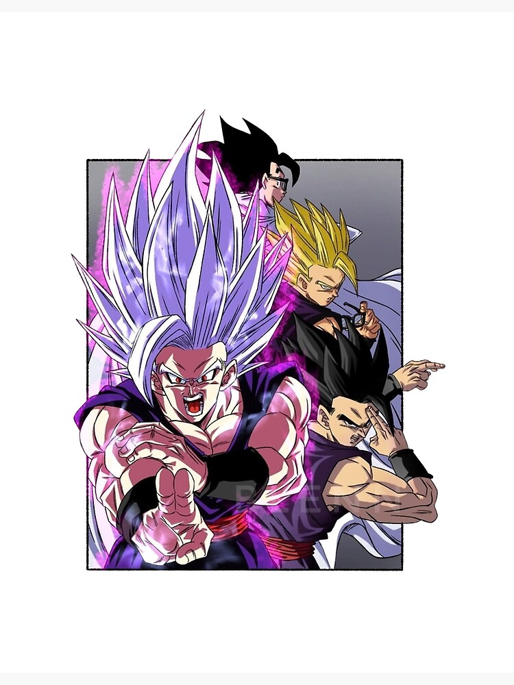 "Gohan all forms" Poster for Sale by ZORO-DESIGN | Redbubble