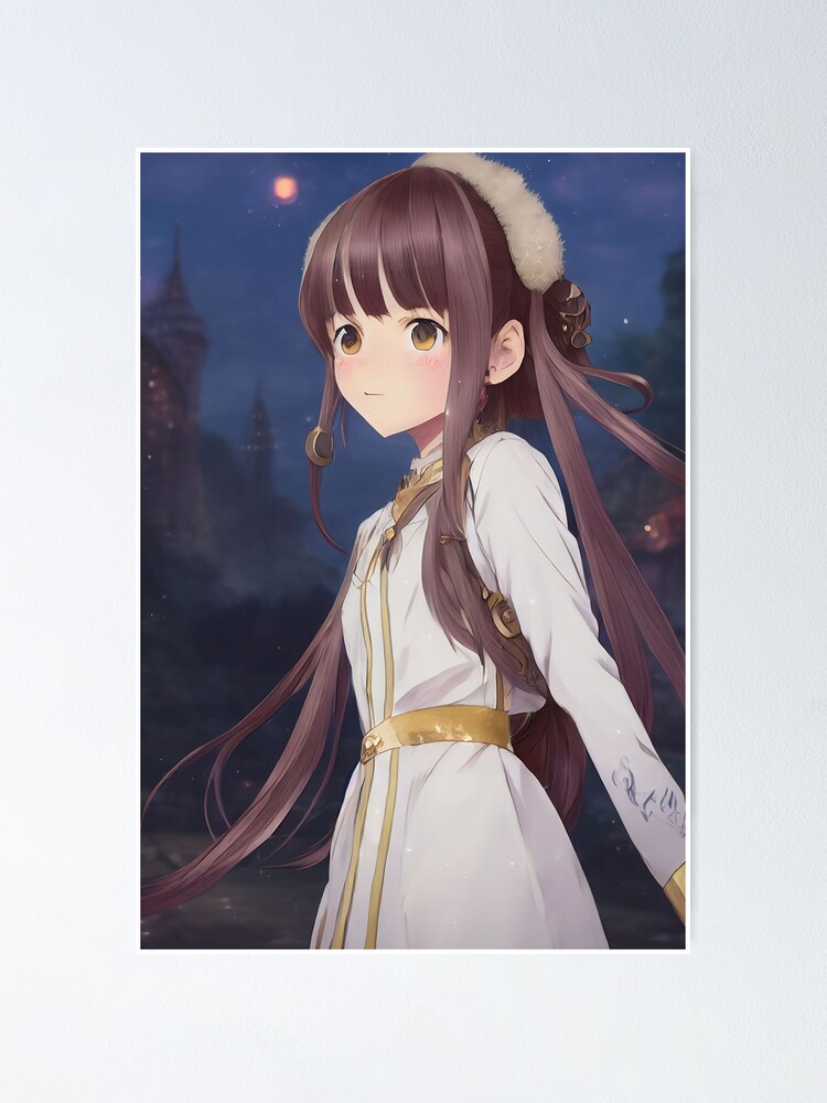 "Rin the Mage" Poster for Sale by TheAzureMage | Redbubble