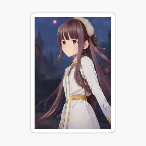 "Rin the Mage" Sticker for Sale by TheAzureMage | Redbubble