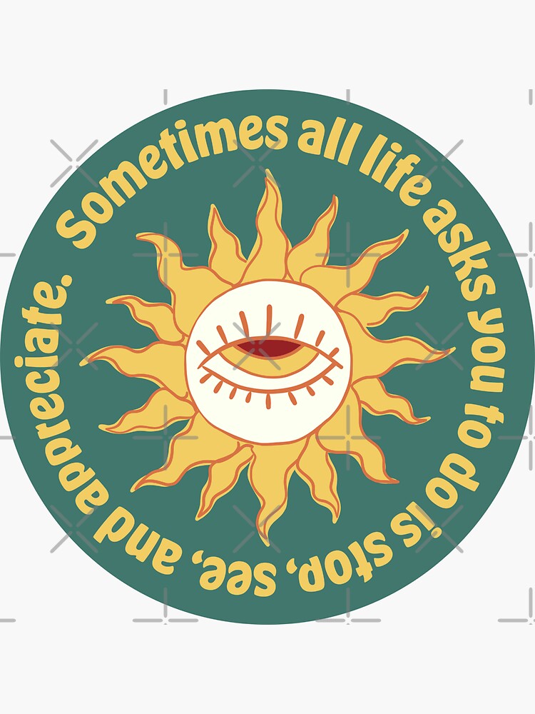 "One eyes open" Sticker for Sale by me-fe | Redbubble