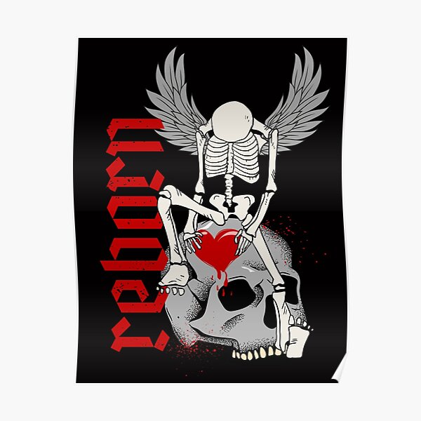 "Mentally reborn" Poster for Sale by Tonickay | Redbubble