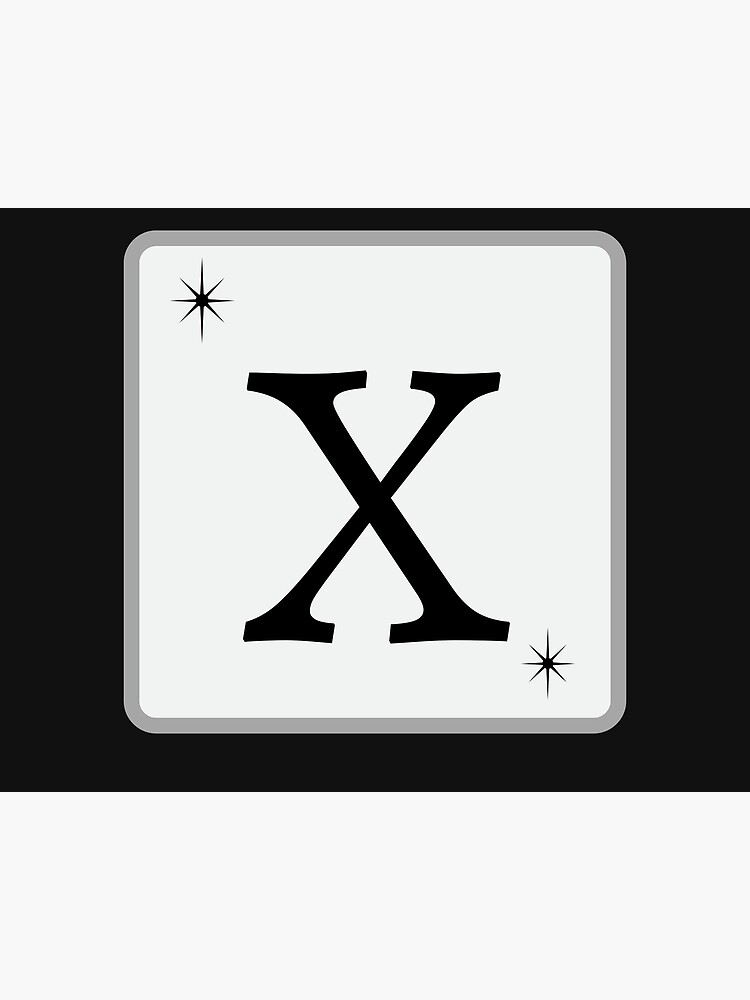 " X, Letters from Alphabets, Educational" Poster for Sale by ...