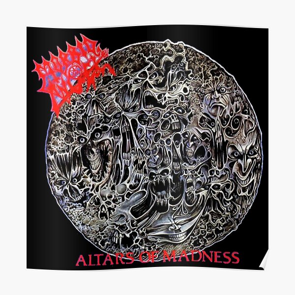 Póster «carátula del álbum death metal morbid angel banda superventas ...