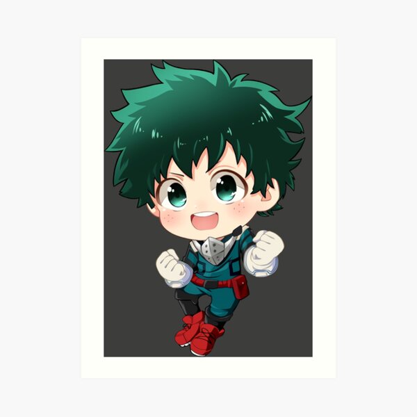 "MHA Character Izuku Midoriya Deku/Design For Fans" Art Print for Sale ...