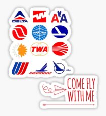 Airline: Stickers | Redbubble
