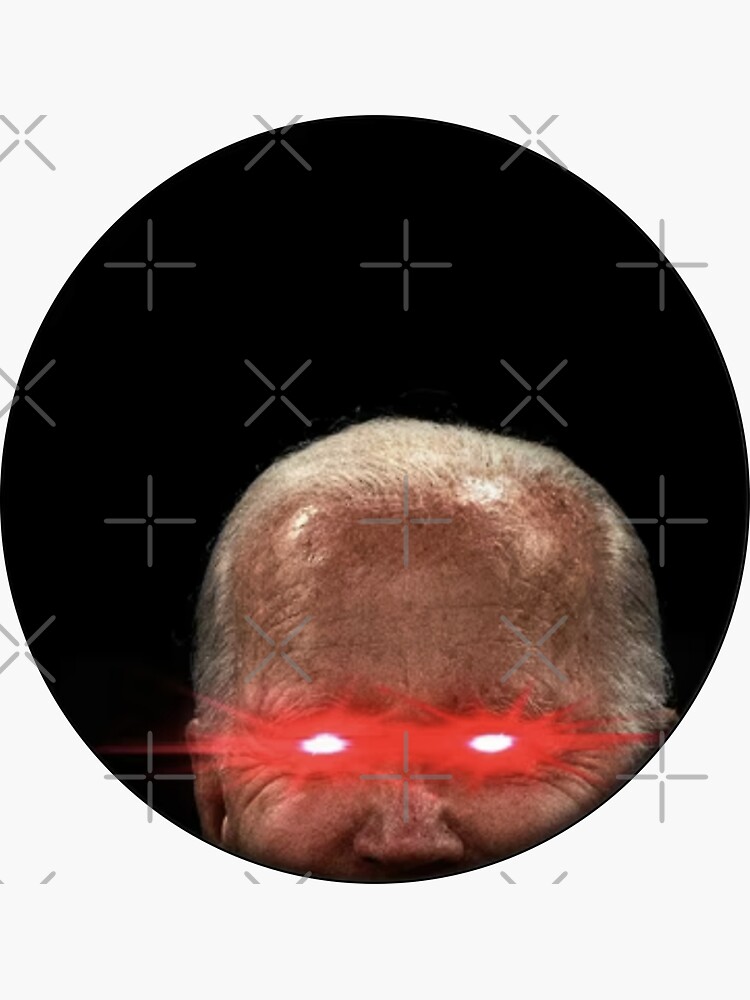 "Dark Brandon" Sticker for Sale by GroovyJoe | Redbubble