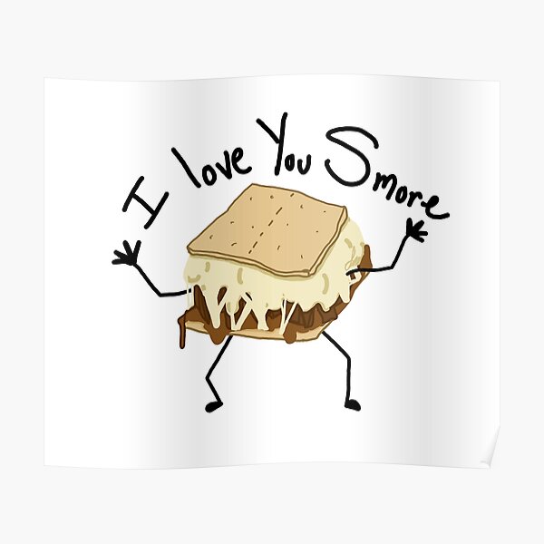 "Smore Love" Poster for Sale by Lidibugg | Redbubble