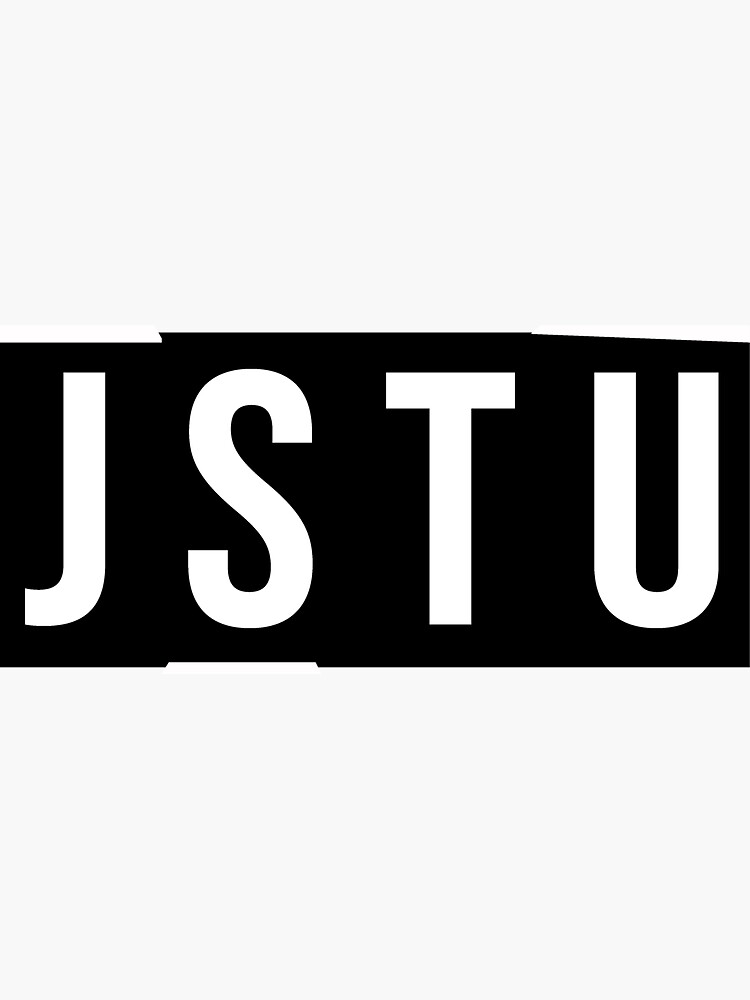 "More Jstu Merch Morejstu Logo" Sticker for Sale by ParotterShop ...