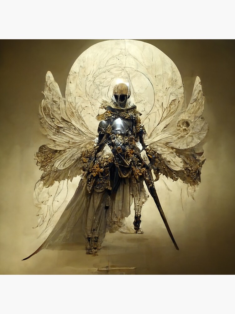 "Angelic Knight Beta" Sticker for Sale by evolvedrevolver | Redbubble