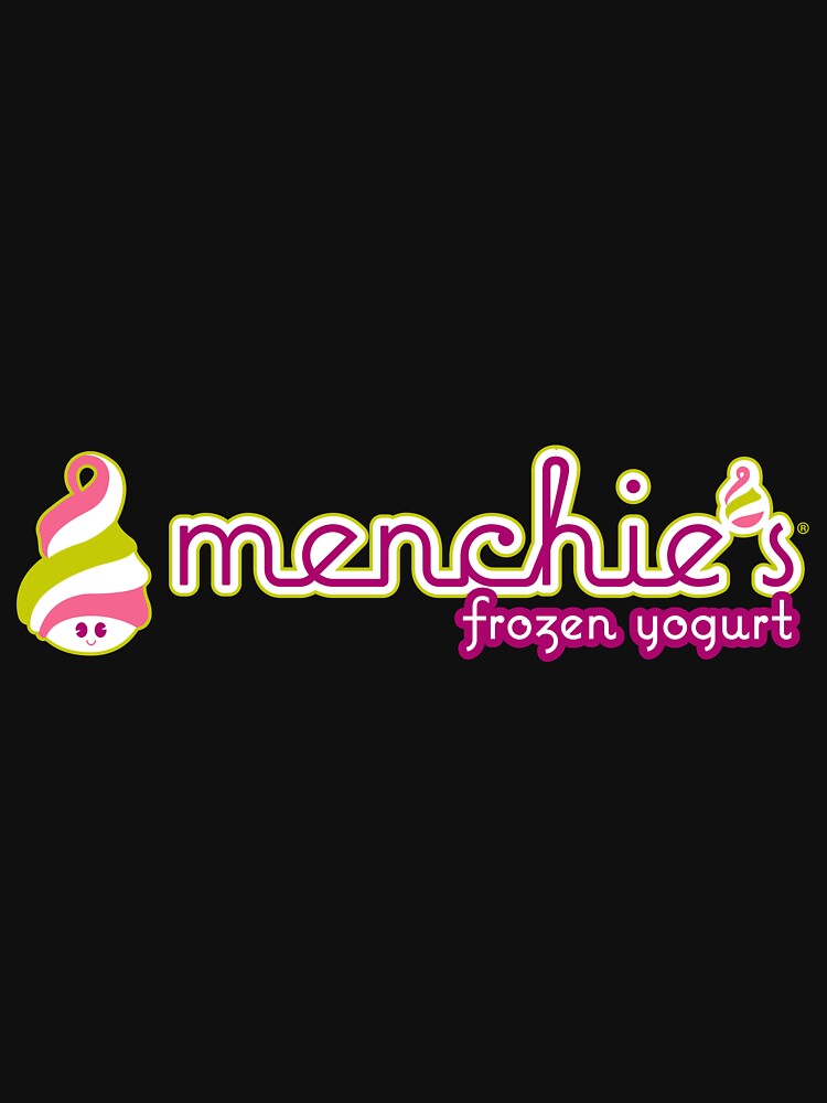 "design menchie's frozen yogurt restaurant logo" Active T-Shirt for ...