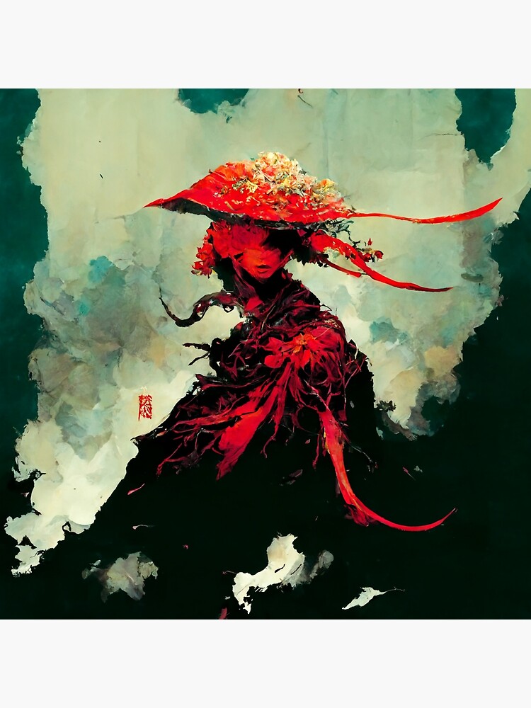 "Dark Side of the Flower Samurai" Poster for Sale by evolvedrevolver ...