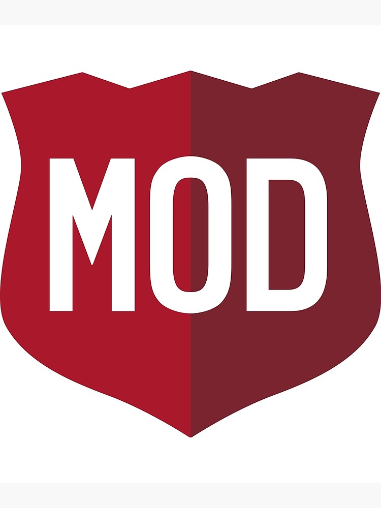 "design MOD pizza restaurant logo" Poster for Sale by Andrestashop ...