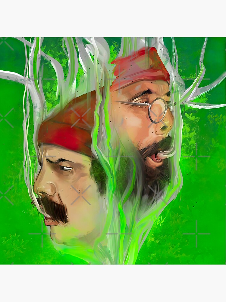 "Day Gift Cheech And Chong Graphic For Fan" Sticker for Sale by ...