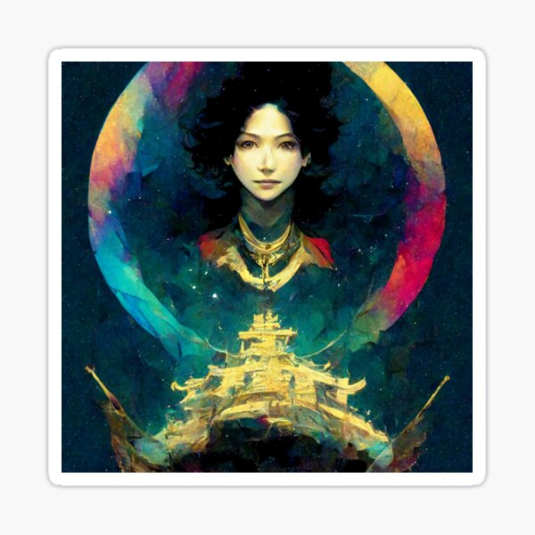 "Female Sea Admiral" Sticker for Sale by evolvedrevolver | Redbubble