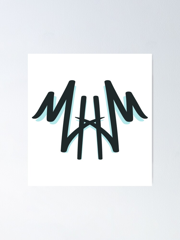 "Mental Health Mondays - MHM Logo" Poster for Sale by ZedThreads ...