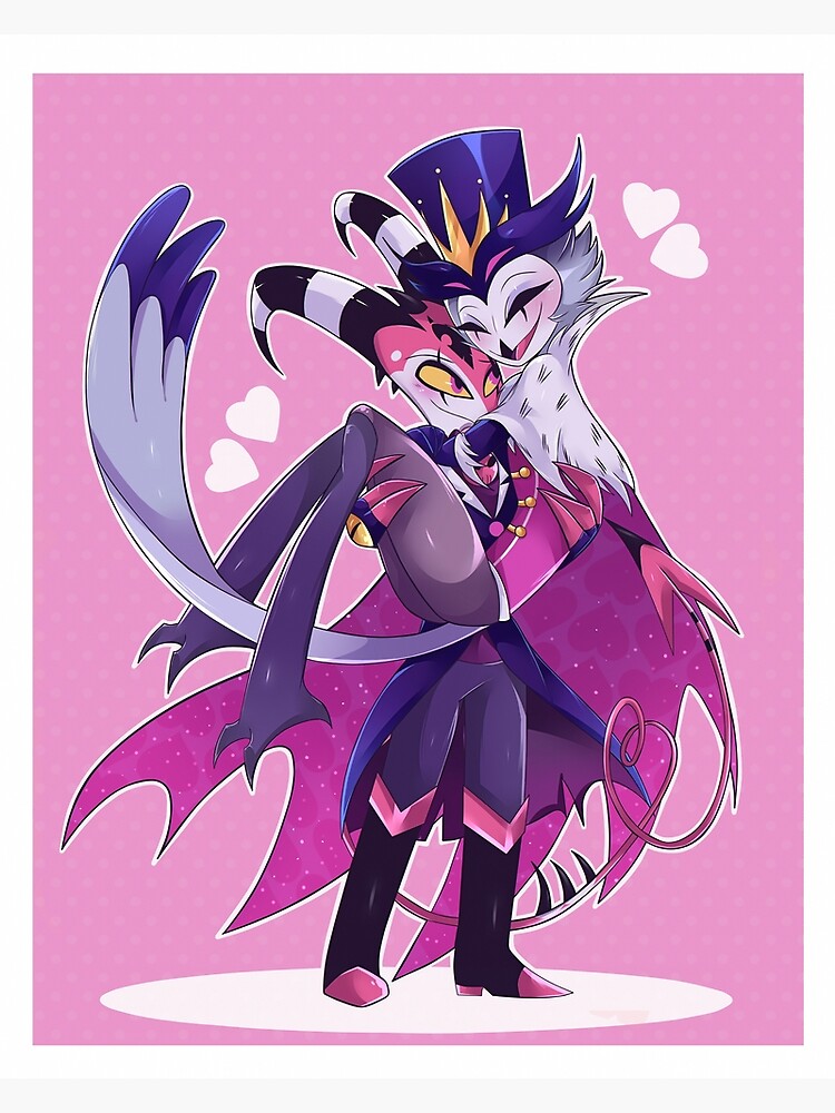 "Stolas and Blitz Hug" Poster by MelleMoon | Redbubble