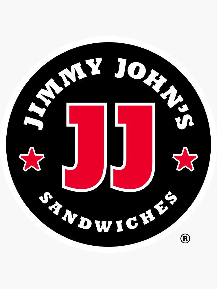 "design jimmy john's restaurant logo" Sticker for Sale by Andrestashop ...