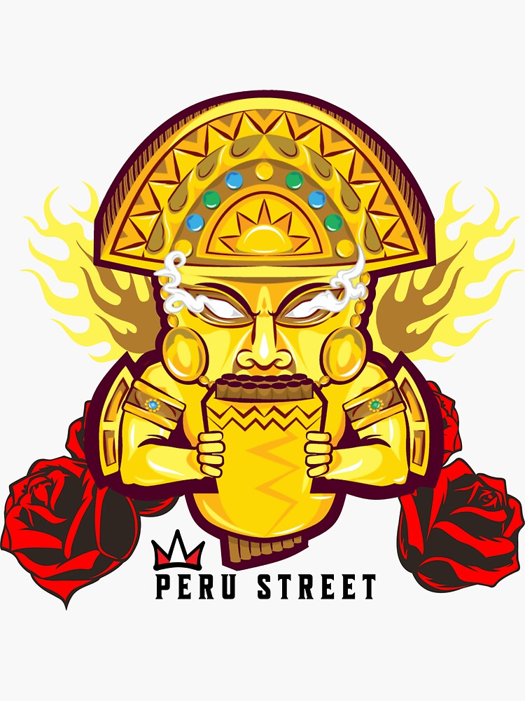 "Tumi Peru" Sticker for Sale by Perustreet | Redbubble