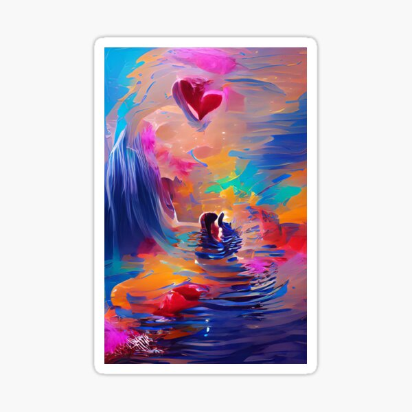 "Grotto" Sticker for Sale by FNA-Designs | Redbubble