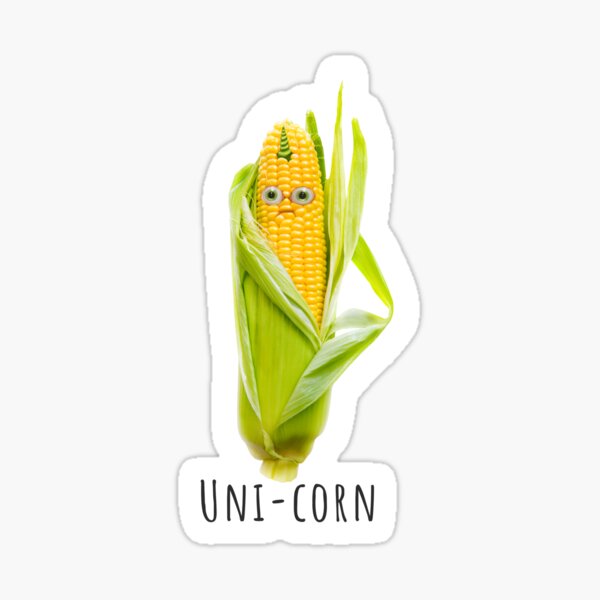 "Uni-Corn" Sticker for Sale by EstherViola | Redbubble