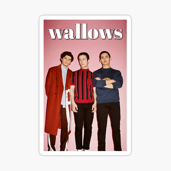 "Gifts For Women Pop Wallows Rock Band Graphic For Fan" Sticker for ...