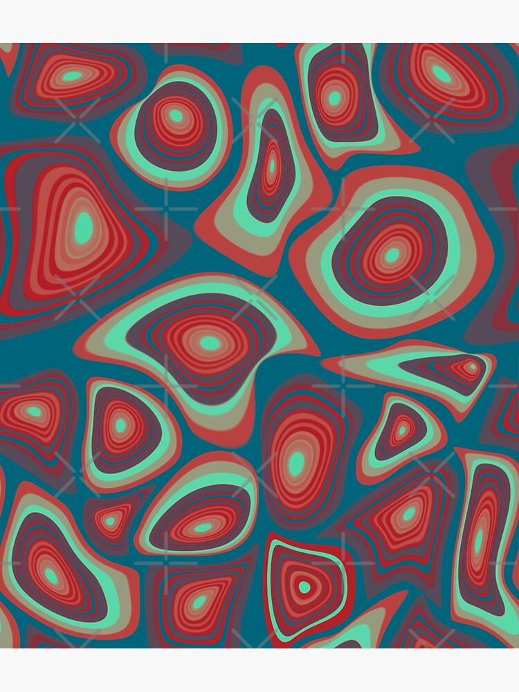"Amoebas" Sticker for Sale by SuzinessDesigns | Redbubble