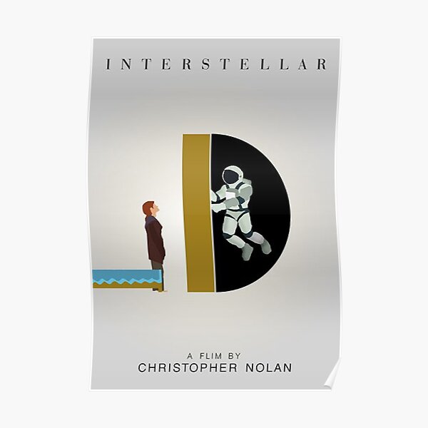 "simple interstellar" Poster for Sale by selicanoa | Redbubble