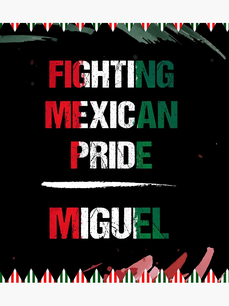 "Mexico Boxing fighting mexican pride miguel" Sticker for Sale by ...