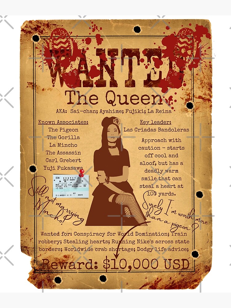 "Band Maid - The Queen Wanted Poster" Art Print for Sale by ...
