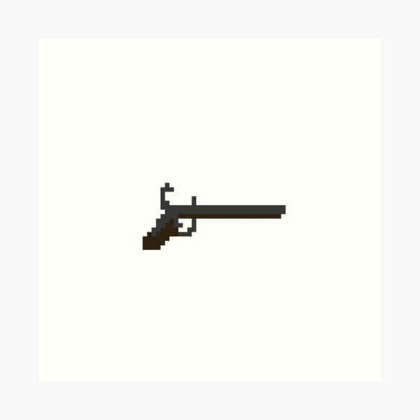 Pixel Gun Art Prints | Redbubble