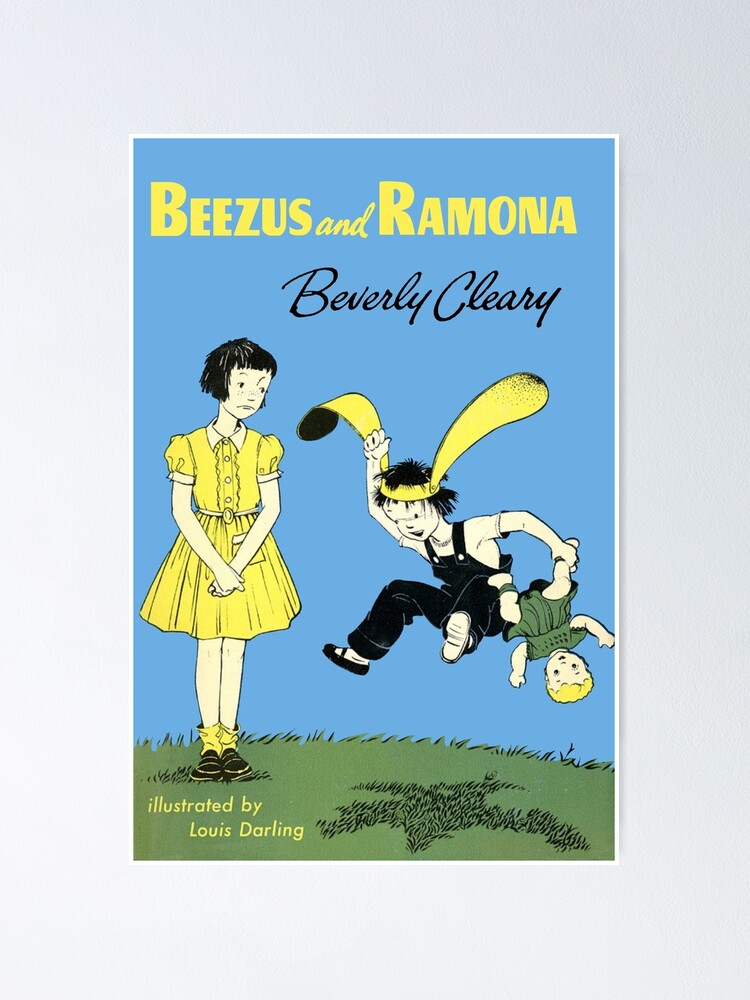 Beezus And Ramona Classic Vintage Cover Illustration Poster For Sale By Ethereal Enigma
