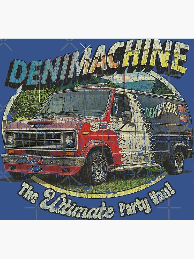 "Denimachine Ultimate Party Van 1976" Poster for Sale by ...