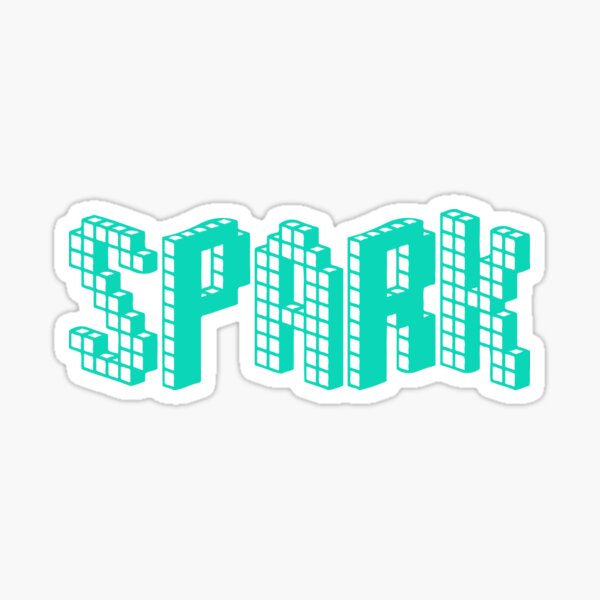 "SPARK" Sticker for Sale by E1Profesor | Redbubble